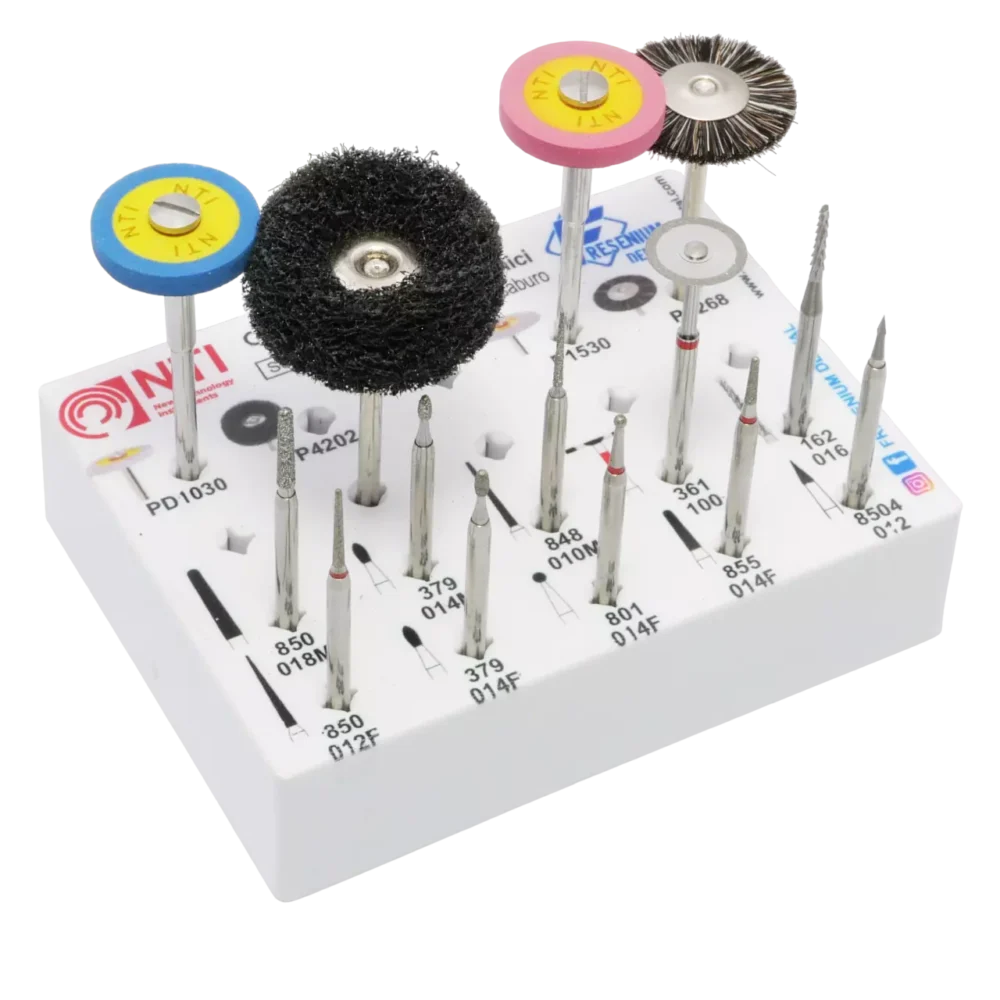 Kit Frese NTI per rifinitura materiali ceramici by Dr. Pasquale ...